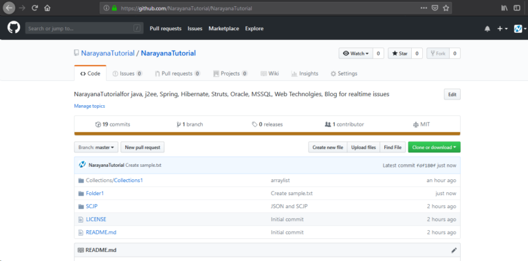 How To Delete Folder In Github Repository And Local Git Repository Narayana Tutorial